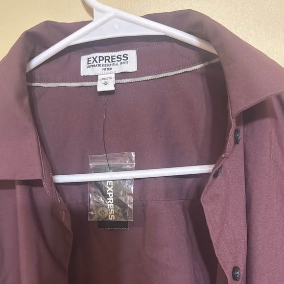 Express | Shirts | Express Deep Purple Dress Shirt | Poshmark